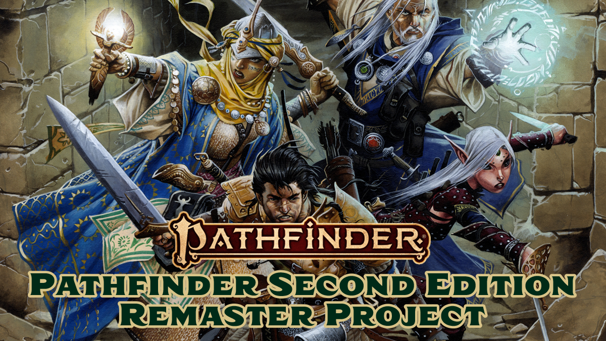 » Paizo Announces Pathfinder Second Edition Remaster Project » Paizo Announces Pathfinder Second Edition Remaster Project